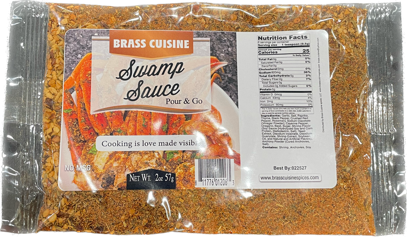 Brass Cuisine Swamp Sauce Seasoning-Top Seller – Brass Cuisine Spices