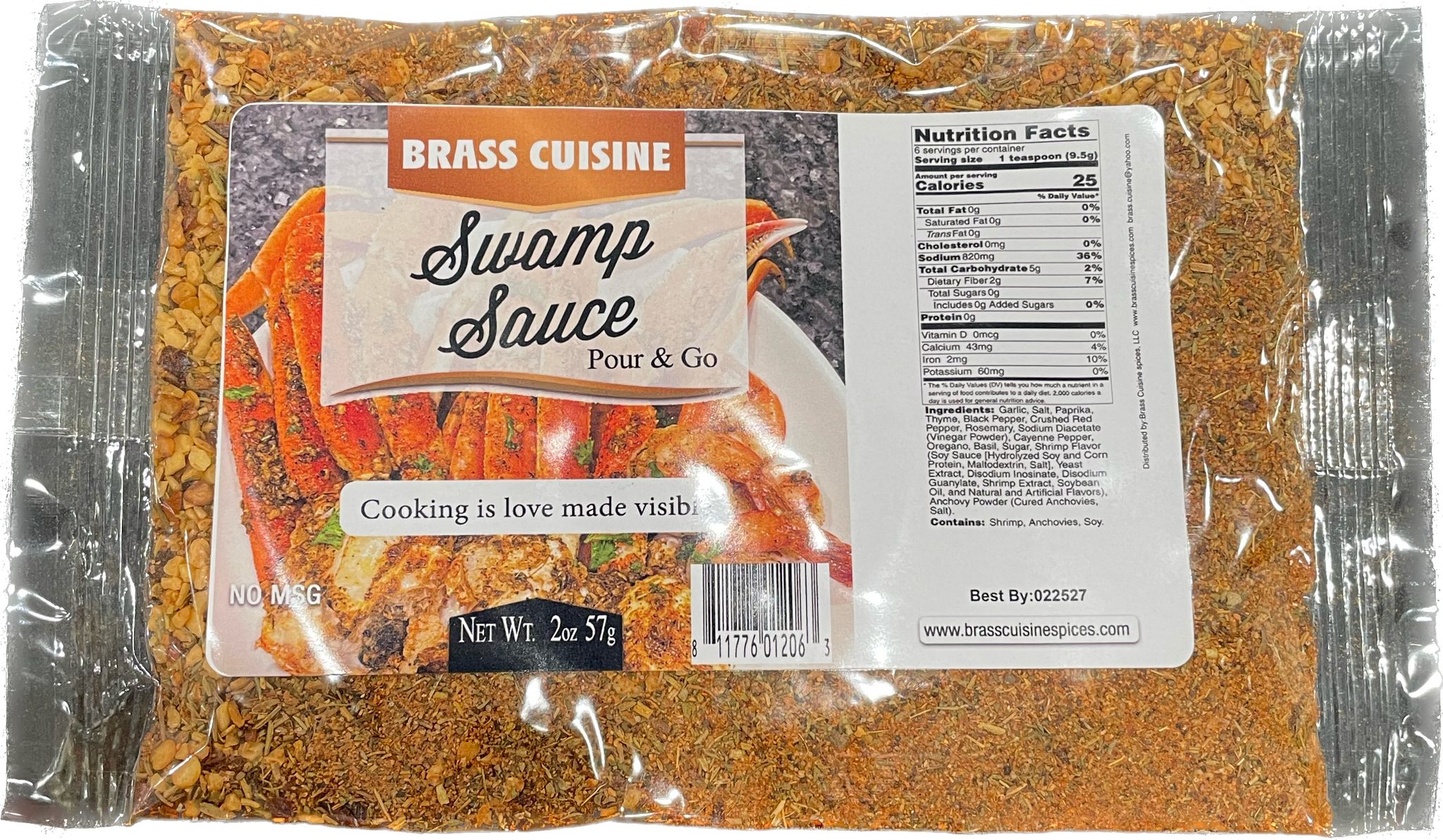 Brass Cuisine Swamp Sauce Seasoning-Top Seller – Brass Cuisine Spices